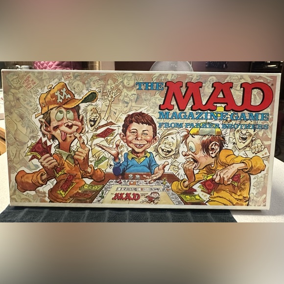 Toys | Vintage 1979 The Mad Magazine Game From Parker Brothers Complete ...